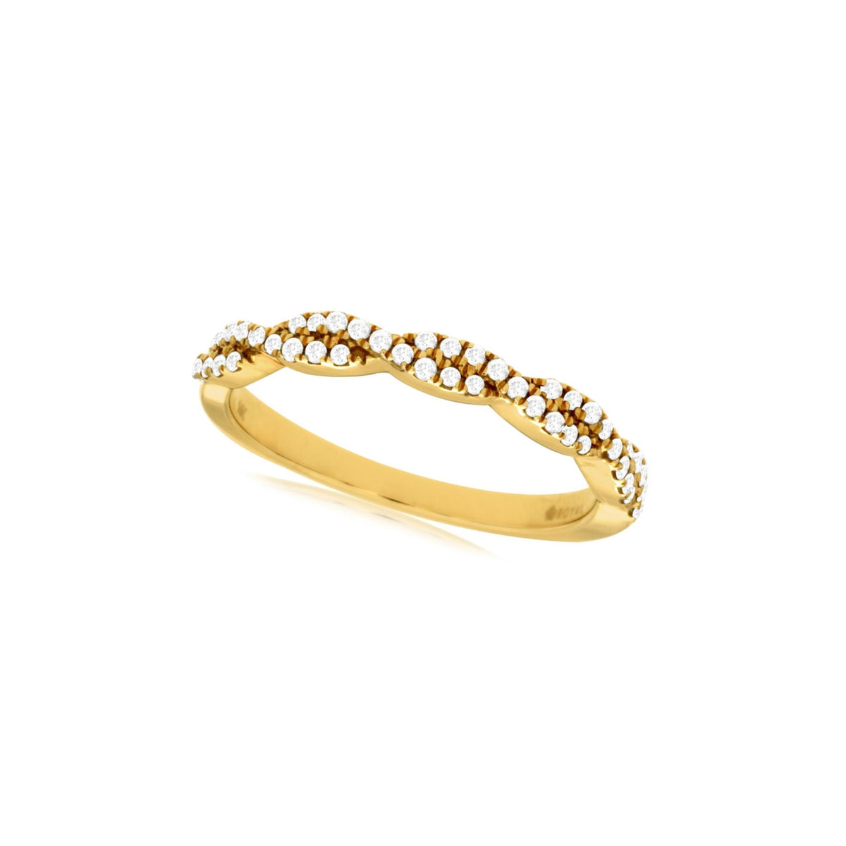 Crossover Design Diamond Band - .23 carat t.w.